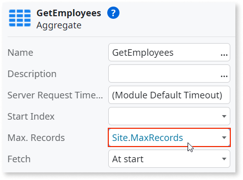 Site property - OutSystems 11 Documentation