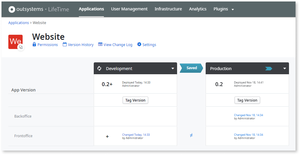 Configure The Deployment Zone During The Deployment Outsystems 11 Documentation