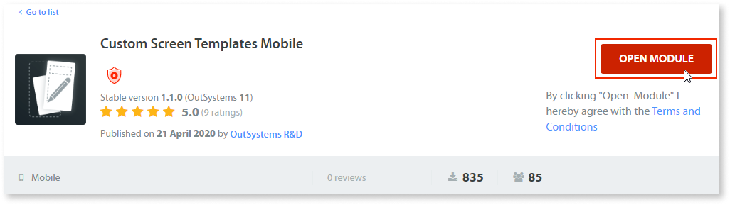 Creating Screen Templates - OutSystems 11 Documentation