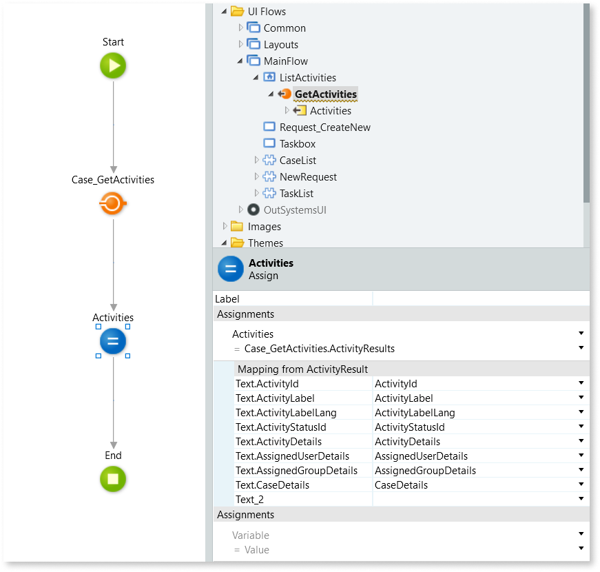 How to get list of activities assigned to a case worker - OutSystems 11 ...