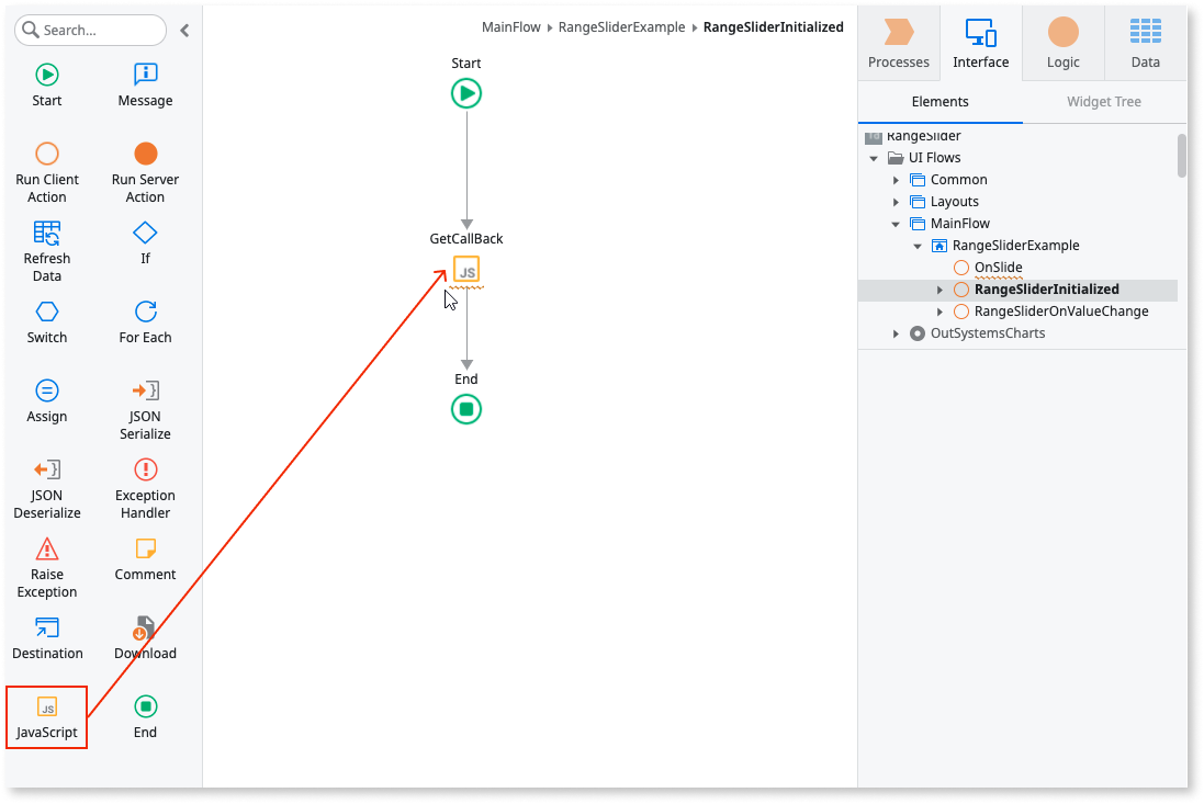 Provider client actions - OutSystems 11 Documentation