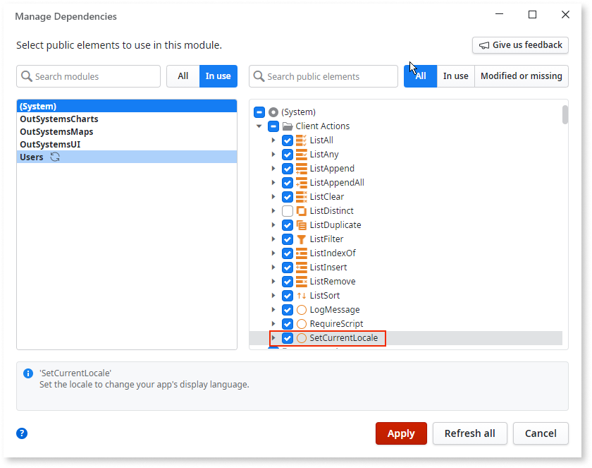 Translate your app - ODC Documentation