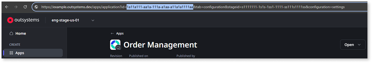Selecting the revision and build of your asset - ODC Documentation