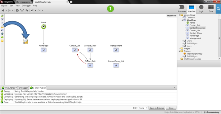 Send an Email From a Traditional Web Application - OutSystems 11 ドキュメンテーション