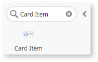 Card Item - ODC Documentation