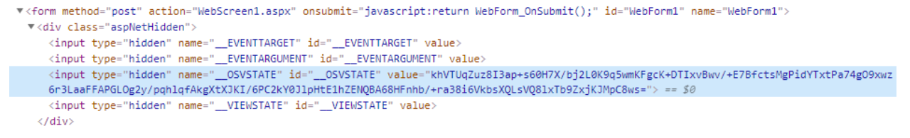 Encrypt web apps view state - OutSystems 11 Documentation
