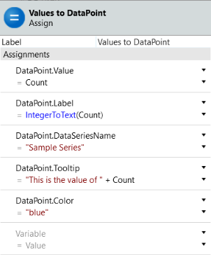 Create a Sample Chart - OutSystems 10 Documentation