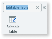Editable Table Widget - OutSystems 11 Documentation