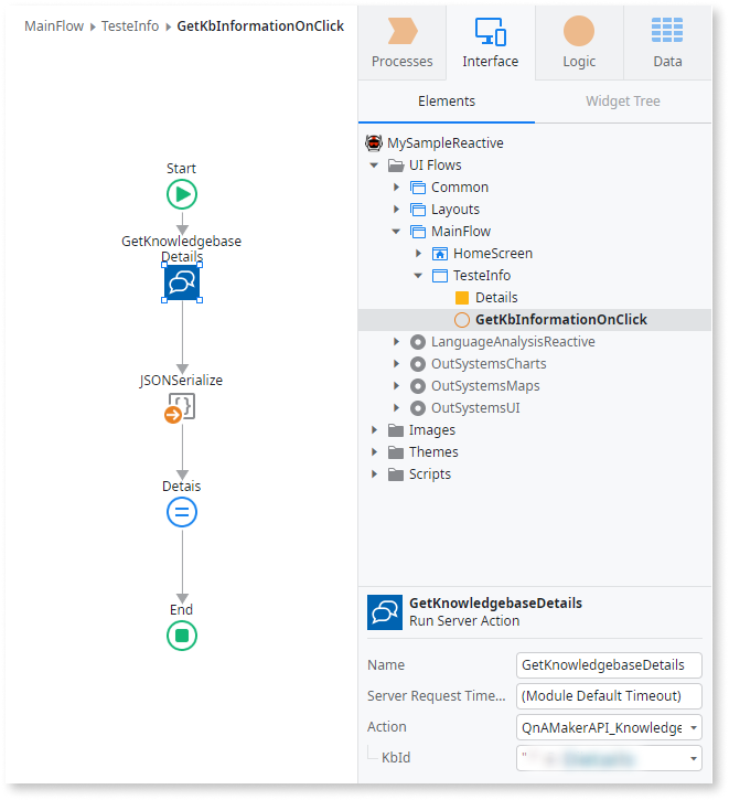 Use the Azure QnA Maker Connector in OutSystems apps - OutSystems 11 Documentation