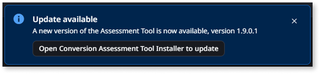 Set up the Conversion Assessment Tool - OutSystems 11 Documentation