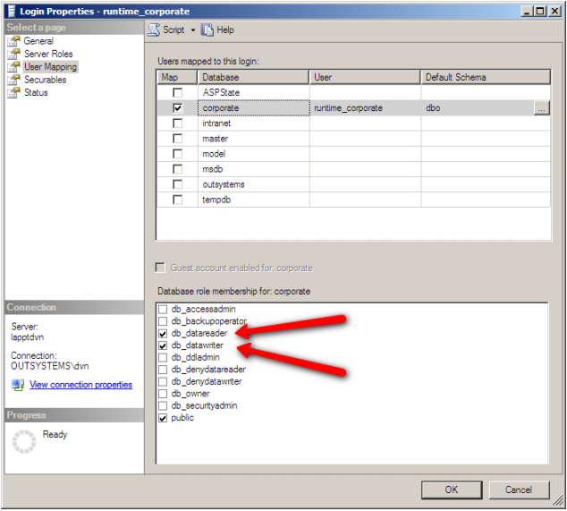 Multiple Database Catalogs and Schemas - OutSystems Support