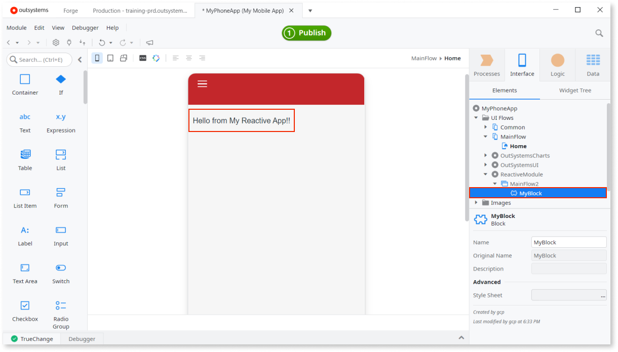 Create and Reuse Screen Blocks - OutSystems 11 Documentation