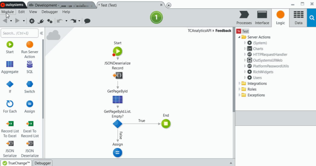 Service Studio Tips and Tricks - OutSystems 10 Documentation
