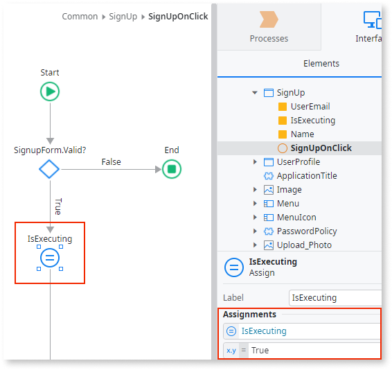 Create Logic To Register A User Odc Documentation