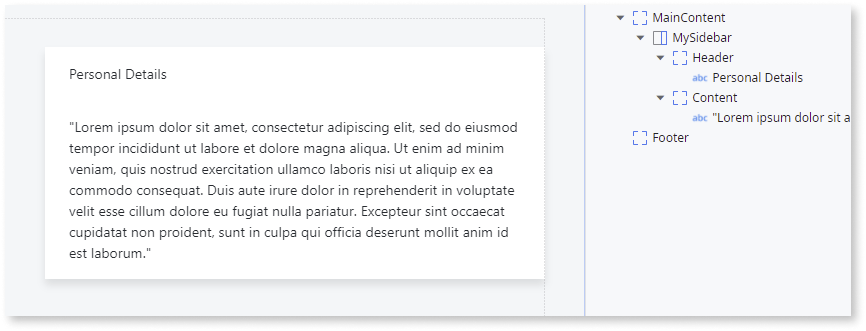 Sidebar - ODC Documentation