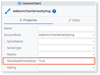 Column Chart - OutSystems 11 Documentation