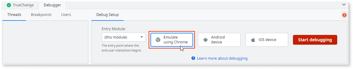 Debugging apps - OutSystems 11 Documentation