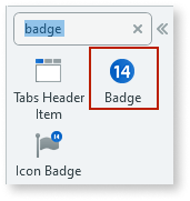 Badge - OutSystems 11 Documentation