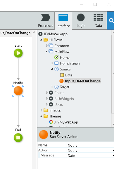 Pass Data Between Blocks - OutSystems 10 Documentation