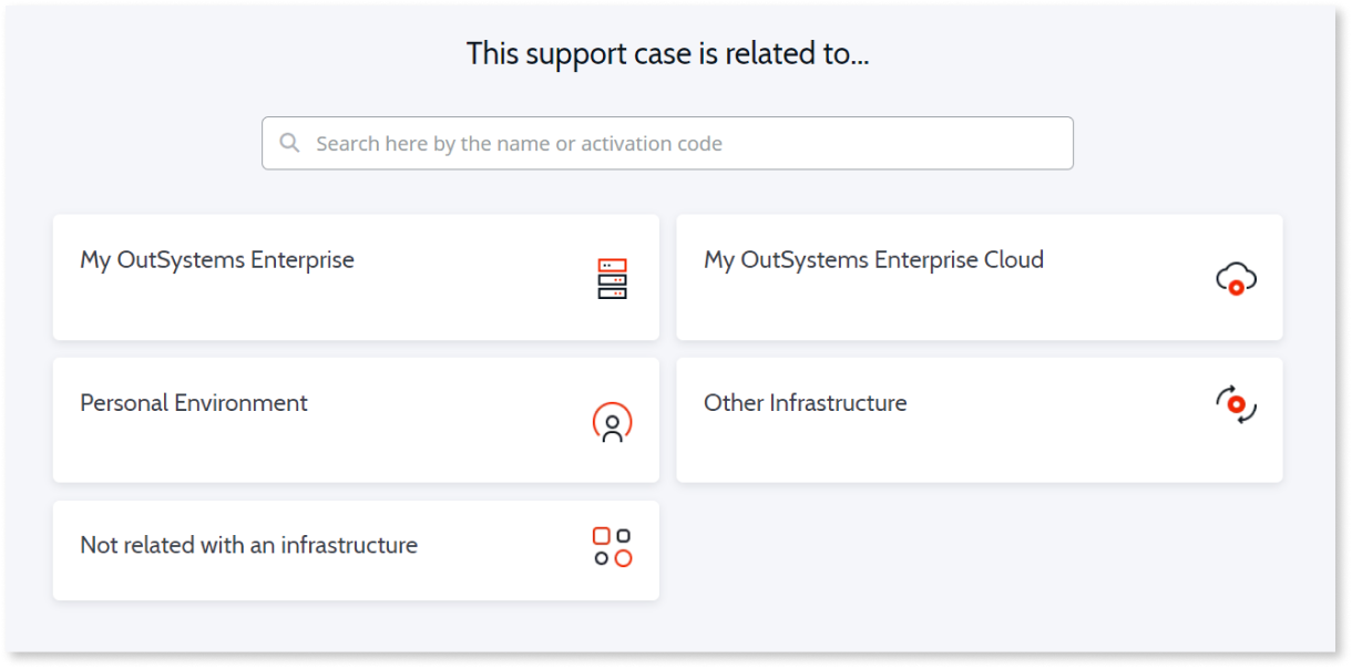 Opening a support case with OutSystems - OutSystems Support