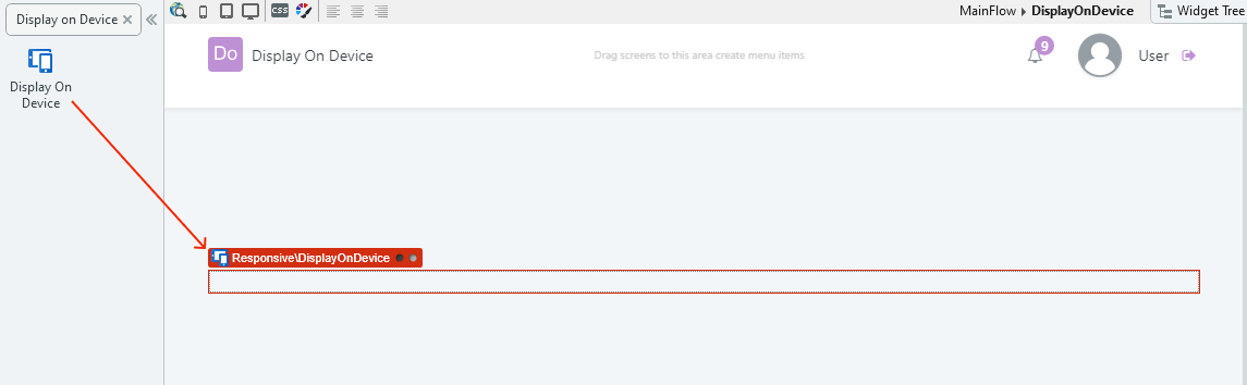 Display on Device - OutSystems 11 Documentation