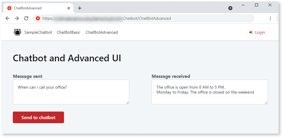 Create custom chatbot UI - OutSystems 11 Documentation