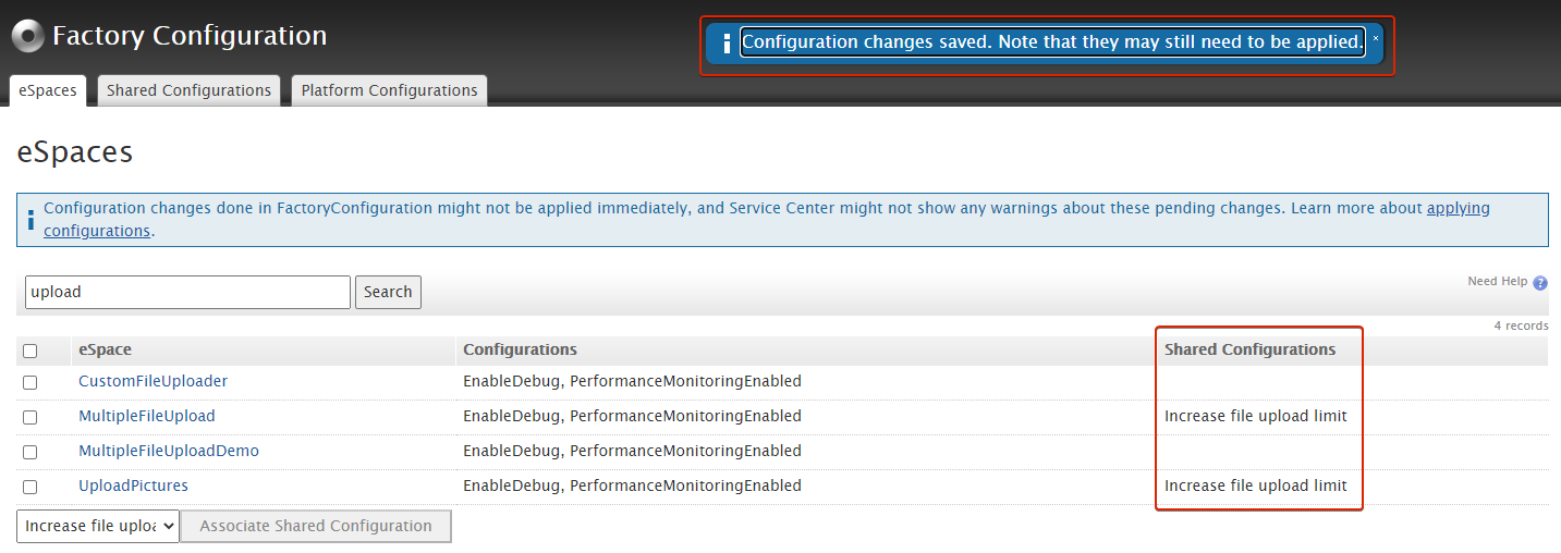 Altering file upload limits in OutSystems apps - OutSystems Support