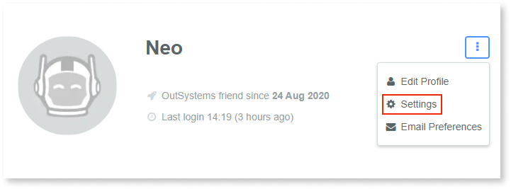 How to change your OutSystems community password - OutSystems Support