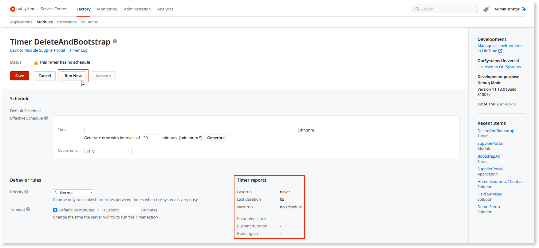 ALM in OutSystems: configuration management - OutSystems 11 Documentation