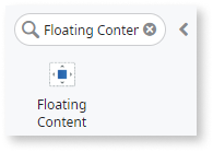 Floating Content - ODC Documentation