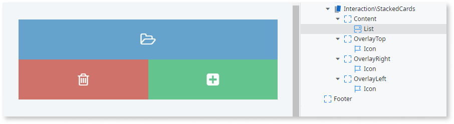 Stacked Cards - OutSystems 11 Documentation
