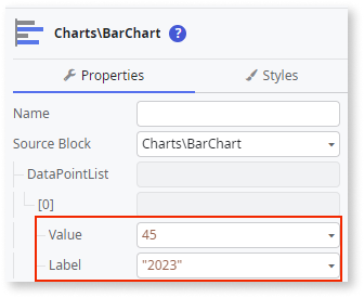 Bar Chart - OutSystems 11 Documentation