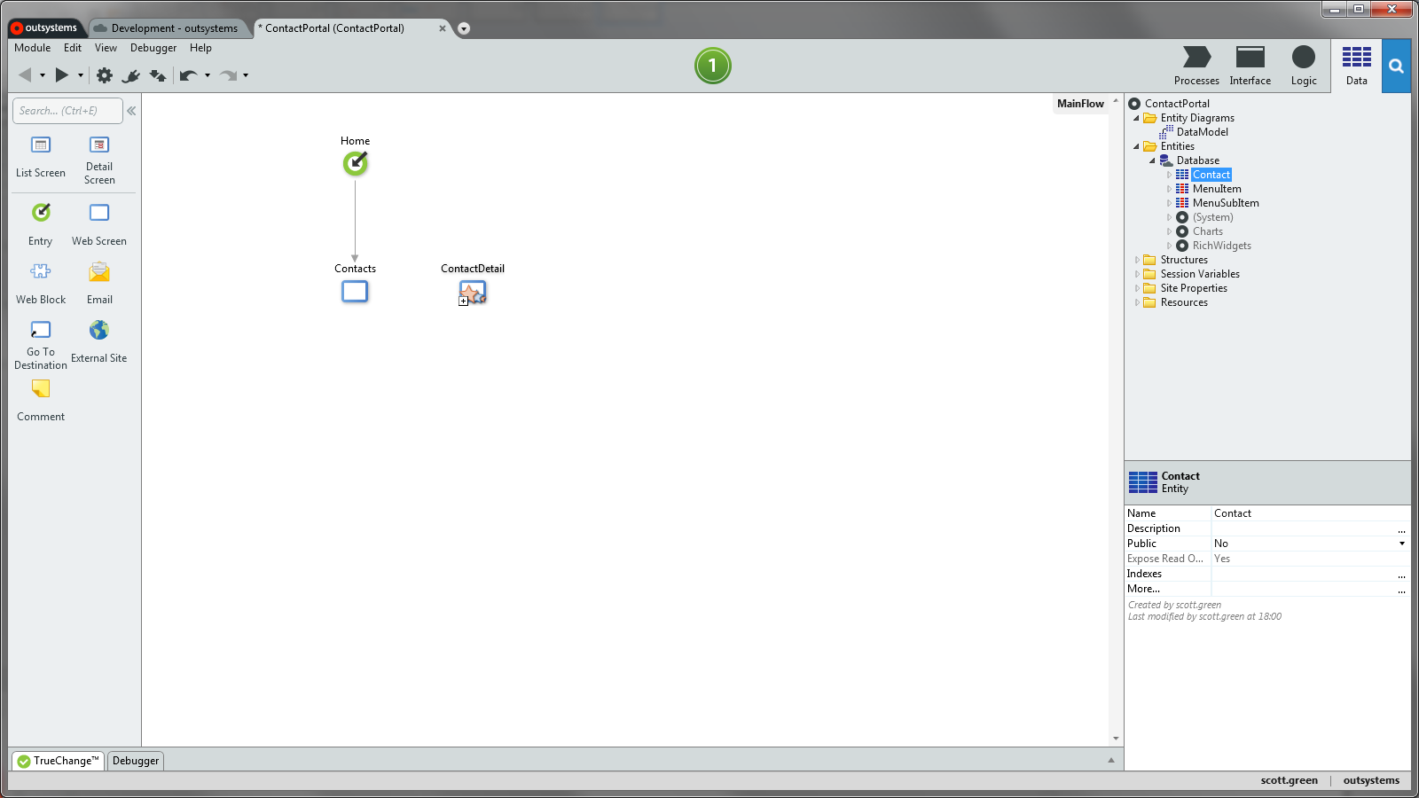 Create Your First Web App - OutSystems 10 Documentation