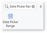 Date Picker Range - OutSystems 11 ドキュメンテーション