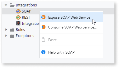 Expose a SOAP Web Service - OutSystems 11 Documentation