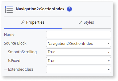 Section Index - ODC Documentation