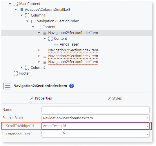 Section Index - ODC Documentation