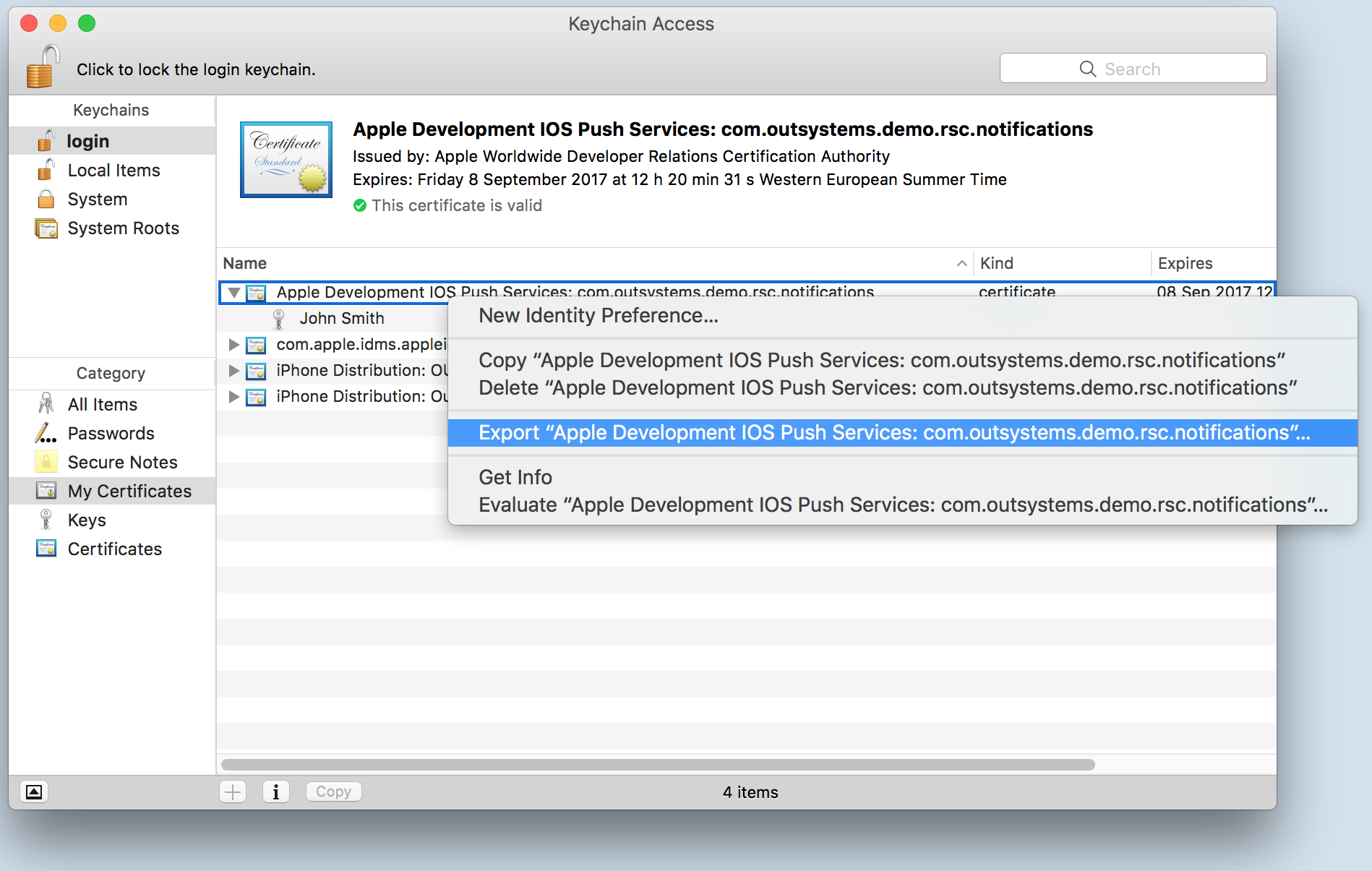 How to Configure Pushwoosh for iOS - OutSystems How to Guide
