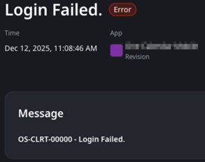 Login failed when logging into an app using iOS devices - OutSystems ...