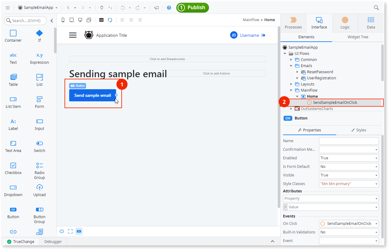 メールの送信 - ODC Documentation